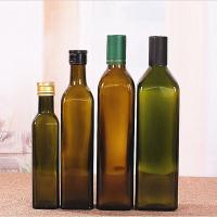 China Recyclable Square 500ml Olive Oil Storage Containers for sale