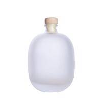 China Beverage Flat 250ml 500ml Capacity Glass Juice Bottles for sale