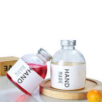 China 300ml 500ml Capacity Glass Beverage Bottles for sale
