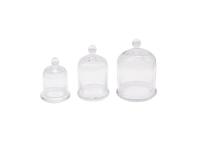 China Transparent Candle Making 8cm 10.5cm Empty Glass Jars for sale