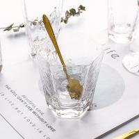 China Cadmium Free 250ml Clear Crystal Hexagon Glass Cups for sale