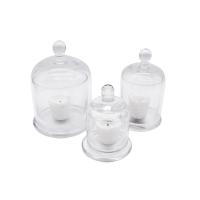China Individual Decorative Glass Cylinder Candle Holder for sale