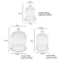 China Individual Decorative Glass Cylinder Candle Holder for sale