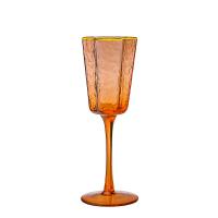 China Custom Logo Screen Printing 272ml Wine Glass Cup for sale