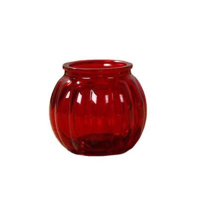 China Individual Pumpkin Hanging Basket Decorative Flower Vase for sale