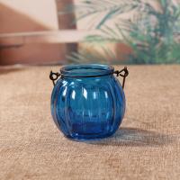 China Individual Pumpkin Hanging Basket Decorative Flower Vase for sale