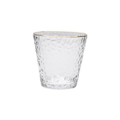 China Non Slip Cadmium Free 300ml Glass Drinking Juice Cups for sale