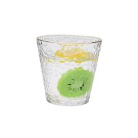 China Non Slip Cadmium Free 300ml Glass Drinking Juice Cups for sale