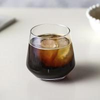 China SGS Ice Cream BPS Free 330ml Engraved Glass Coffee Mugs for sale