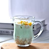 China BPA Free Clear 150ml Classic Deluxe Glass Printed Cup for sale