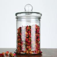 China 2500ml Spice Storage Borosilicate Wide Mouth Glass Jars for sale