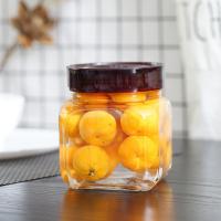 China Borosilicate 1250ML 1550ml Jam Pickle Sealable Glass Jars for sale