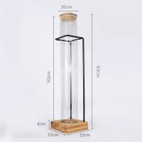 China 1000ml Display Borosilicate Sealable Glass Jars for sale