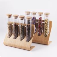 China 1000ml Hygienic Candies Borosilicate Glass Storage Tank for sale