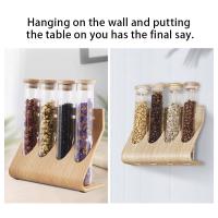 China 1000ml Hygienic Candies Borosilicate Glass Storage Tank for sale
