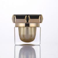 China 120ml Essential Oil Gold Deluxe Cosmetic Glass Bottles for sale