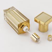 China 120ml Essential Oil Gold Deluxe Cosmetic Glass Bottles for sale