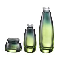 China Face Cream 50g 100ml 120ml Cosmetic Glass Bottles for sale