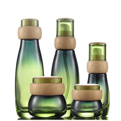 China Face Cream 50g 100ml 120ml Cosmetic Glass Bottles for sale