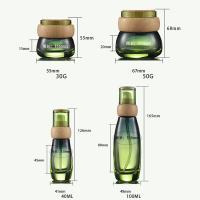 China Face Cream 50g 100ml 120ml Cosmetic Glass Bottles for sale