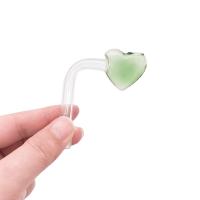 China Drinking Curved Inhale Bent Mushroom Head Hookah Pipe for sale