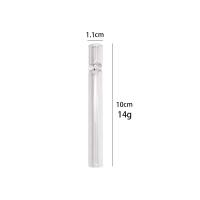 China 150℃ Inhale Borosilicate Straight Glass Smoke Pipe for sale