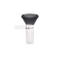 China 300℃ Inhale Smoke Funnel Shaped Glass Drinking Straws for sale