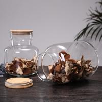 China 3800ml Wide Mouth Blown Borosilicate Glass Storage Tank for sale
