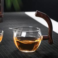 China Pumpkin Shaped Heat Resistant Borosilicate Glass Tea Sets for sale