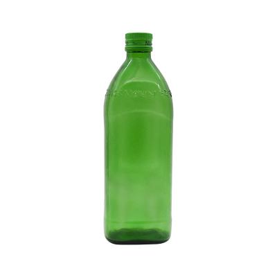 China BPA Free 1000ml Borosilicate Glass Olive Oil Bottle for sale