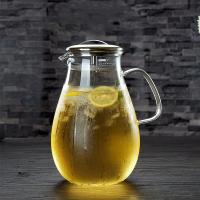 China Lead Free 1900ml Coffee Brewing Borosilicate Glass Teapot for sale