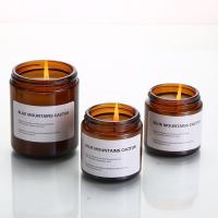 China FDA Gift Aluminum Cover Dia 5cm 7.2cm Glass Candle Cup for sale