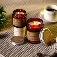 China FDA Gift Aluminum Cover Dia 5cm 7.2cm Glass Candle Cup for sale