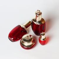 China Screw Cap 25ml 150ml Crystal Cosmetic Glass Bottles for sale