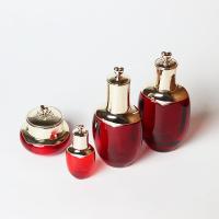 China Screw Cap 25ml 150ml Crystal Cosmetic Glass Bottles for sale