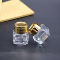 China SGS FDA Brown Glass Screw Cap 15g Cosmetic Cream Bottle for sale