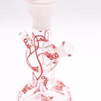China Bars Inhale Borosilicate Glass Water Tobacco Pot for sale