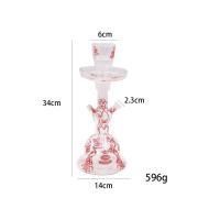 China Bars Inhale Borosilicate Glass Water Tobacco Pot for sale