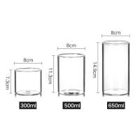 China Cloth Cover Sealed Borosilicate Glass Storage Jars for sale