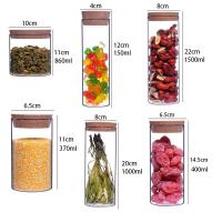 China 150ml 400ml Borosilicate Glass Sealed Food Storage Jars for sale