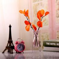 China Creative Artistic Double Height Borosilicate Glass Vases for sale