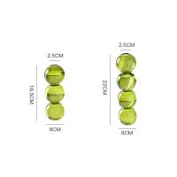 China Logo Printing Decorative Laminated Ball Glass Vases for sale