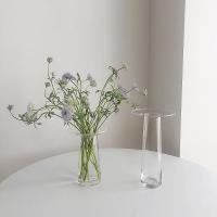China Family Decorative Crystal Borosilicate Glass Vases for sale
