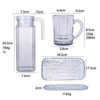 China Hotel Silicone Cap 1000ml 200ml Glass Cold Kettle for sale