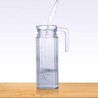China Hotel Silicone Cap 1000ml 200ml Glass Cold Kettle for sale