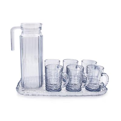 China Hotel Silicone Cap 1000ml 200ml Glass Cold Kettle for sale