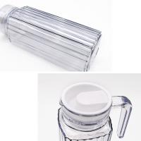 China Hotel Silicone Cap 1000ml 200ml Glass Cold Kettle for sale