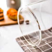 China Double Ears 3L Clear High Borosilicate Glass Soup Pot for sale