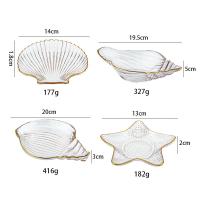China Candy Marine Biological Modeling Glass Tableware for sale