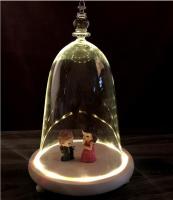 China Custom Home Decorative Bell Transparent Glass Cover for sale